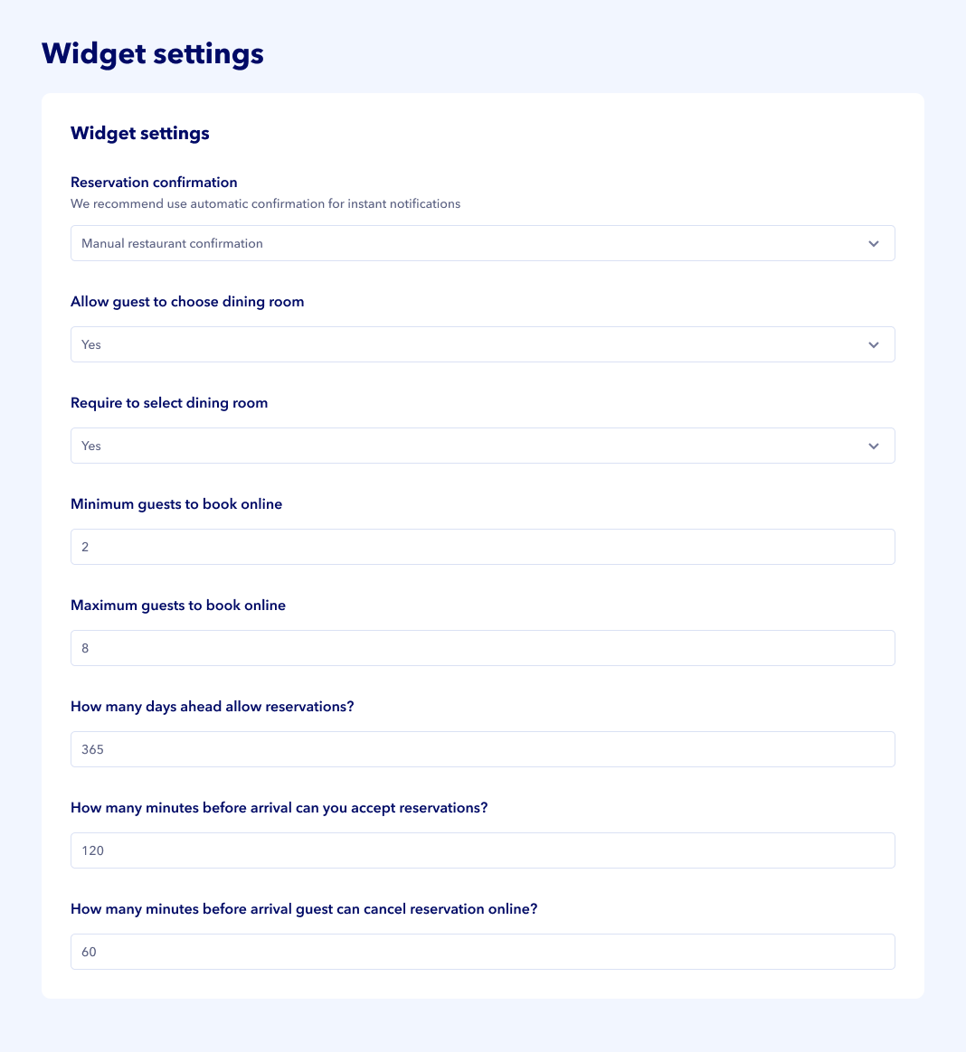 Table Booking System For Small Restaurants (recommended) | Tablein