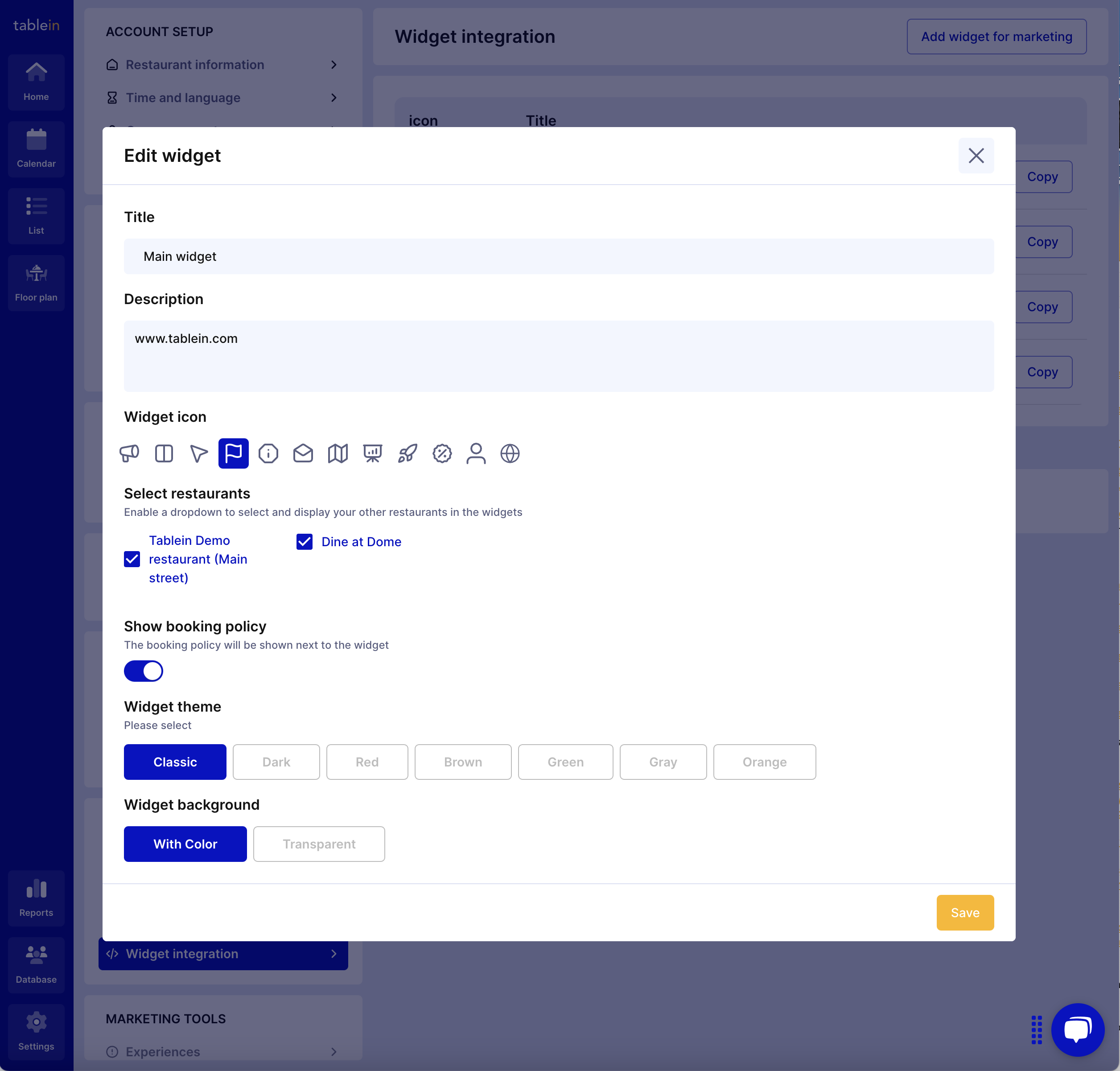 Table Booking System For Small Restaurants (recommended) | Tablein
