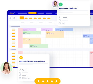 Table Booking System For Small Restaurants (recommended)
