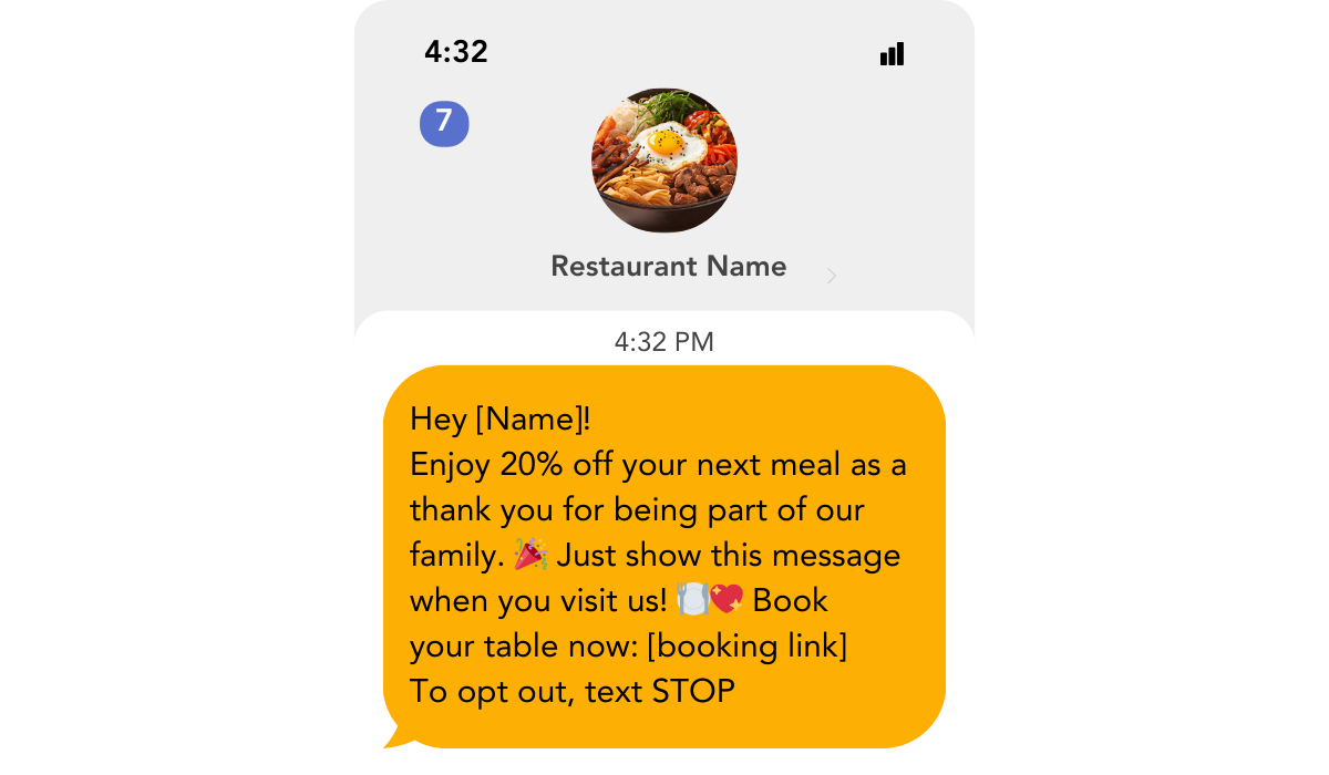 Build Your Restaurant's SMS Marketing Strategy In 7 Steps