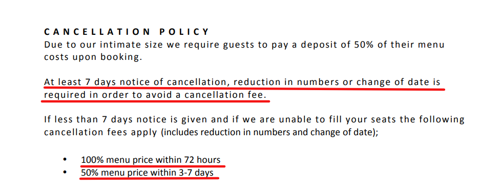 Restaurant Cancellation Policy: Trends, Examples, and Expert Tips