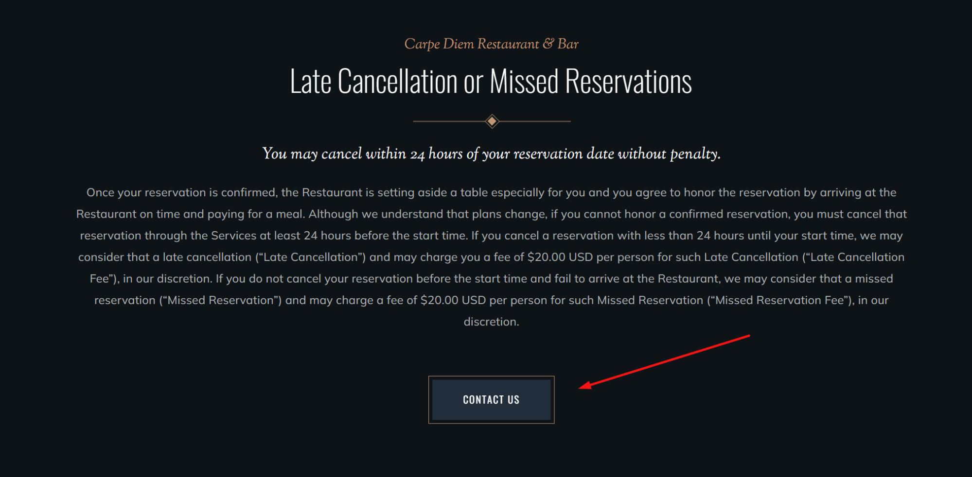 Restaurant Cancellation Policy: Trends, Examples, and Expert Tips