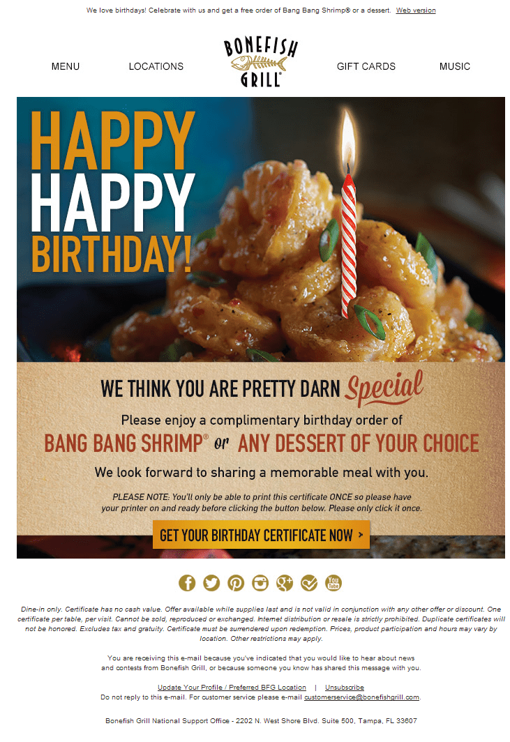 7 Inspiring Examples of Email Marketing for Restaurants