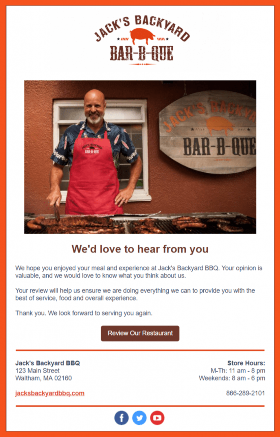 7 Inspiring Examples of Email Marketing for Restaurants