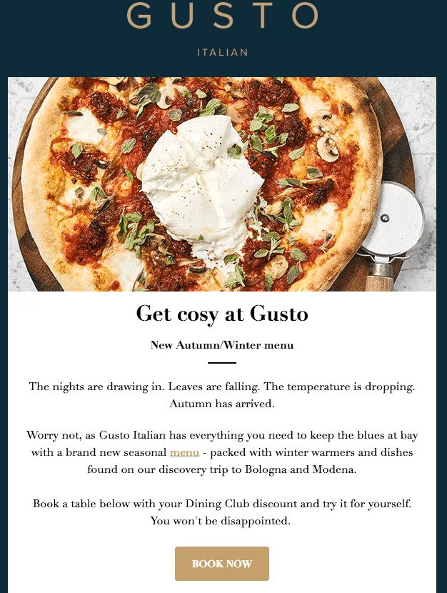7 Inspiring Examples of Email Marketing for Restaurants