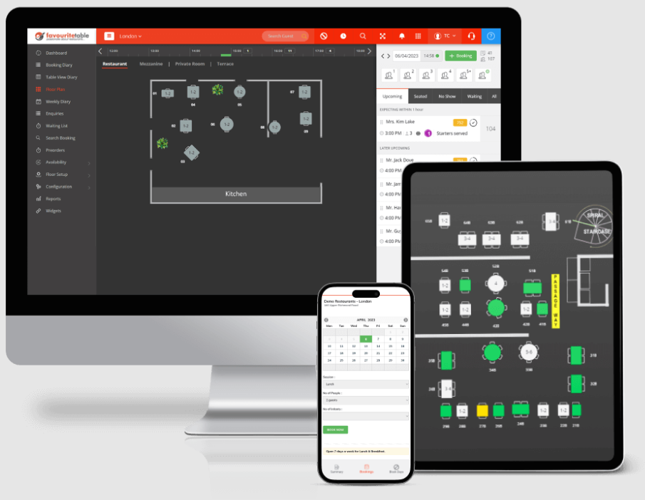Best Restaurant Booking Systems in the UK