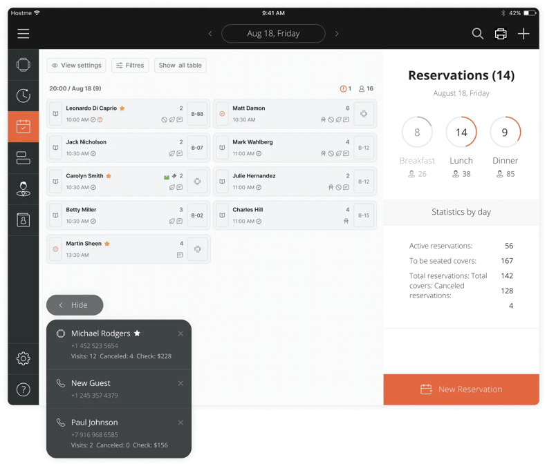 8 Best Restaurant Reservation Systems