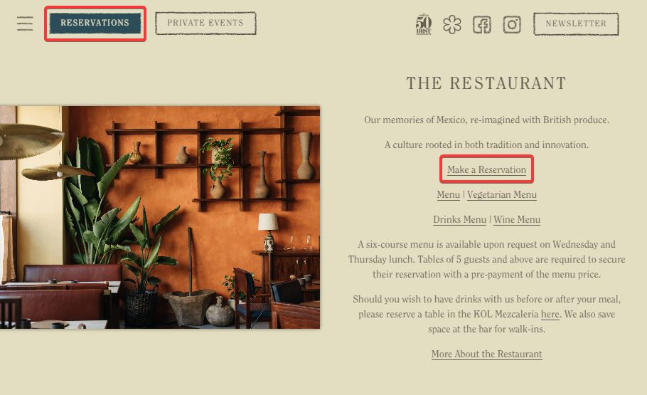 How to Increase Restaurant Reservations Using Your Website