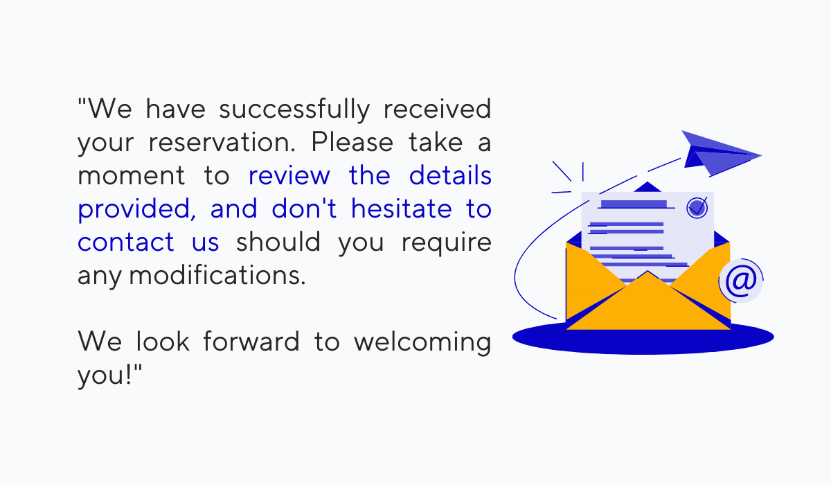 The Do's and Don'ts of Restaurant Reservation Confirmation Emails