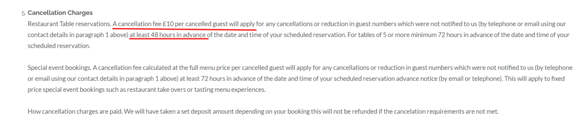 Restaurant Cancellation Policy: Trends, Examples, and Expert Tips