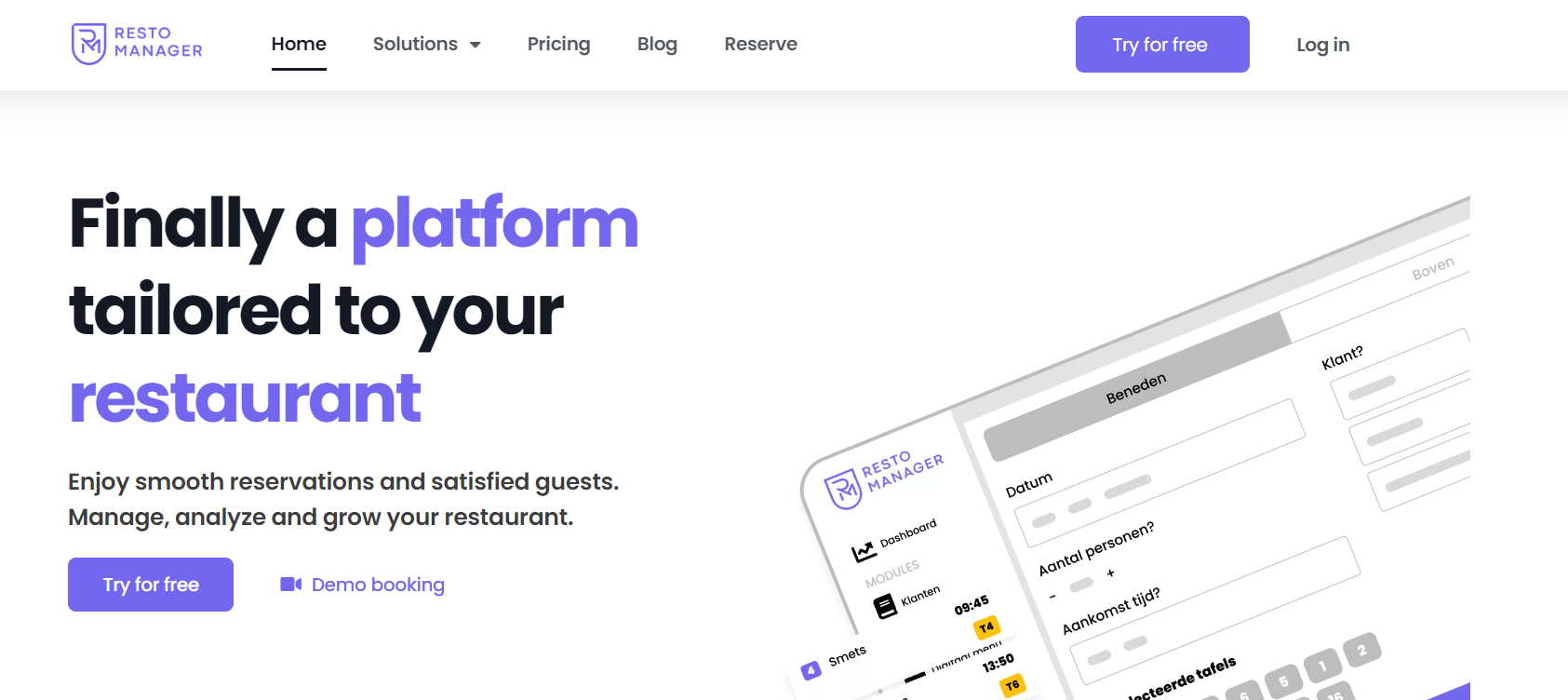 Top 7 Online Reservation Systems for Restaurants