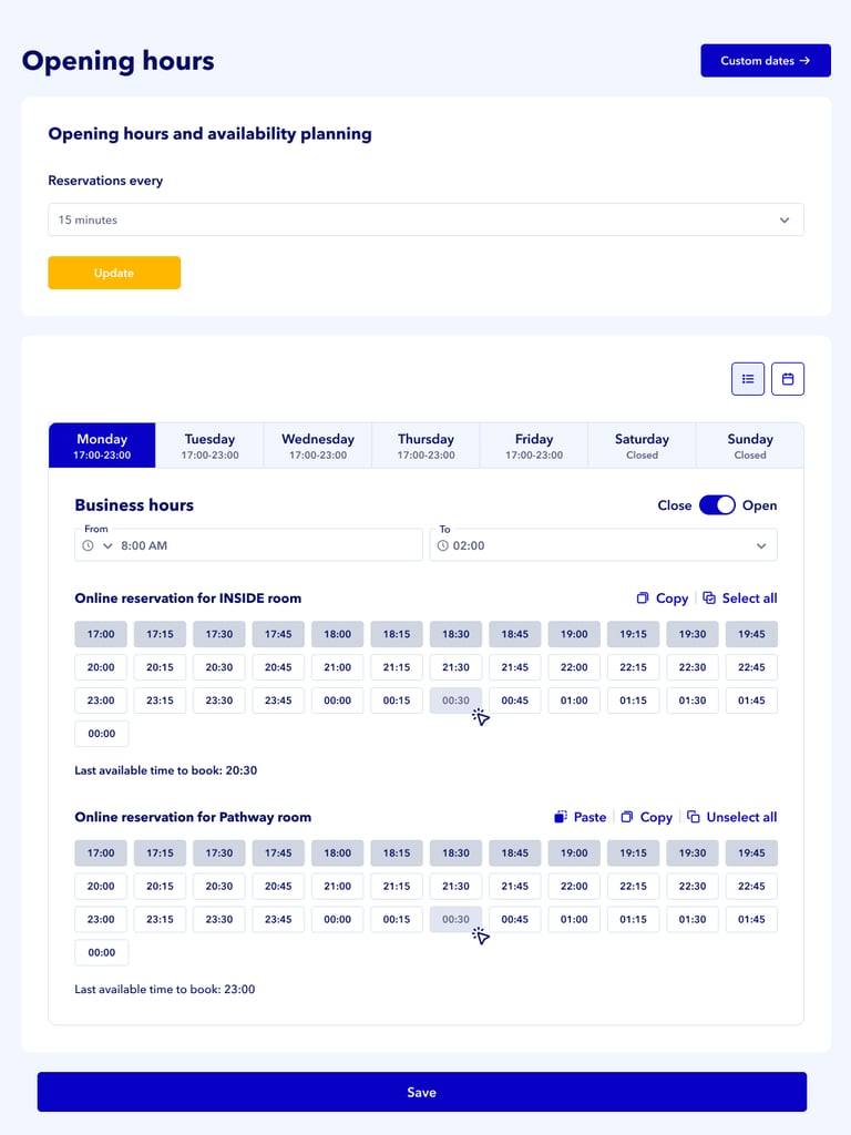 Table Booking System For Small Restaurants (recommended) | Tablein