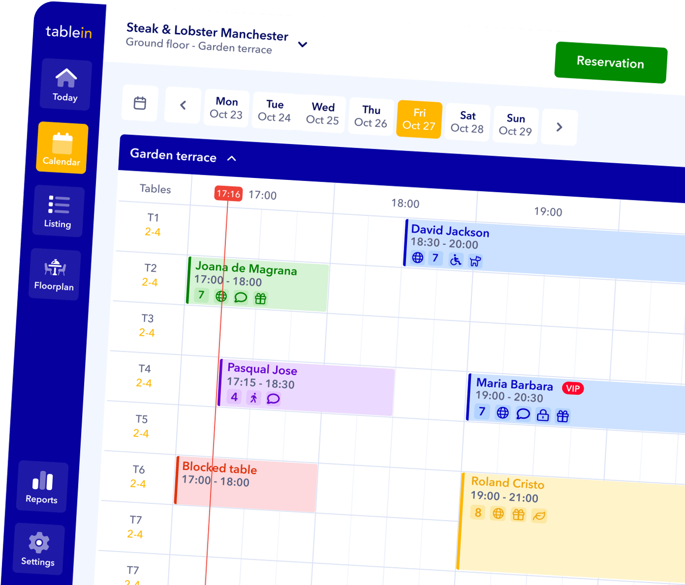 Table Booking System For Small Restaurants (recommended) | Tablein